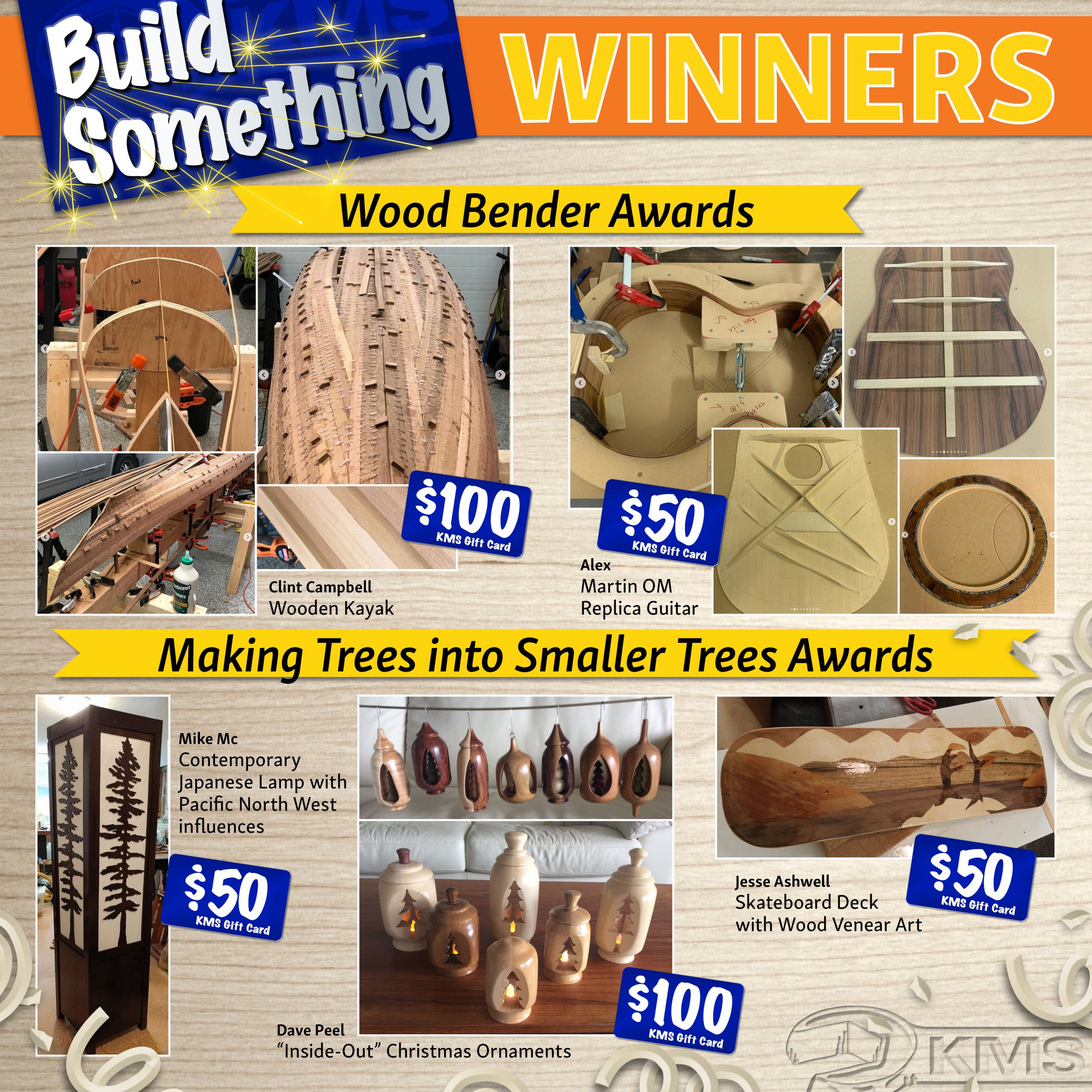 Build Something Contest WINNERS!! – The Tool Corner