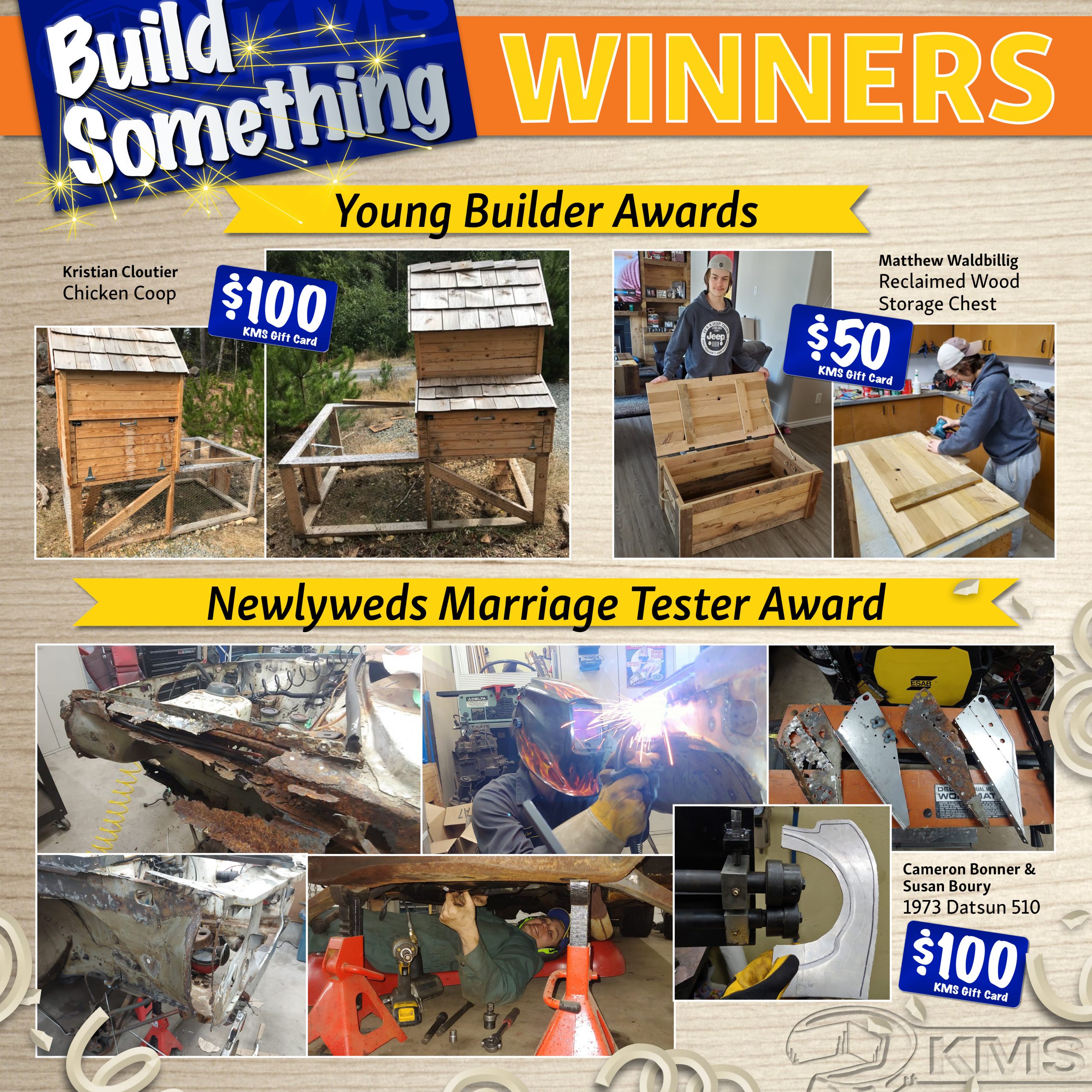 Build Something Contest WINNERS!! – The Tool Corner