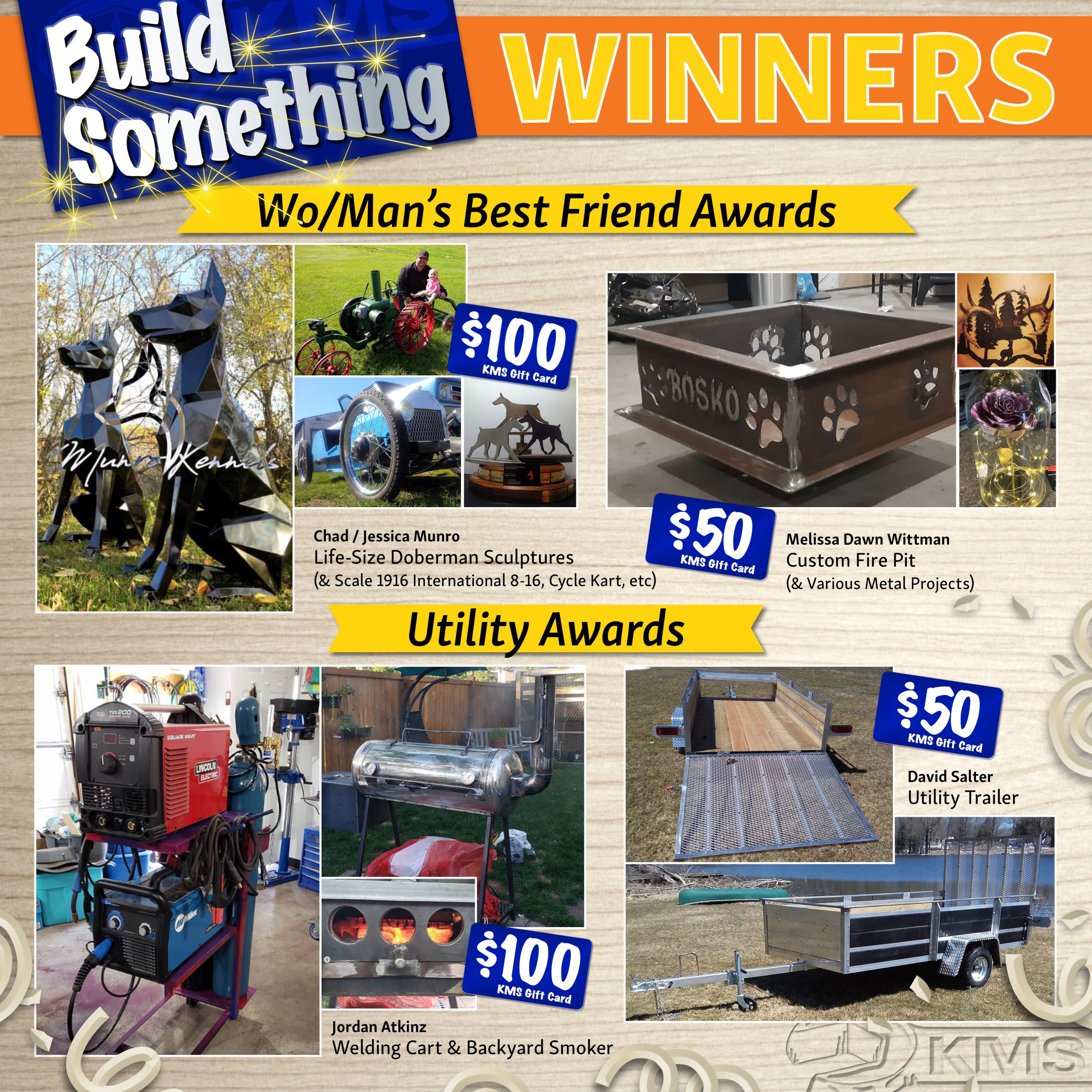 Build Something Contest WINNERS!! – The Tool Corner