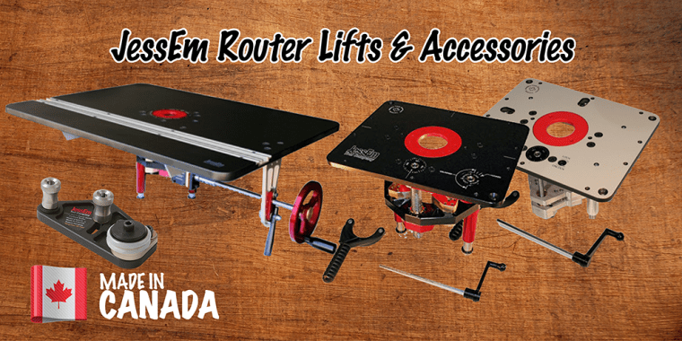 JessEm Router Lifts and Accessories – Made in Canada – The Tool Corner
