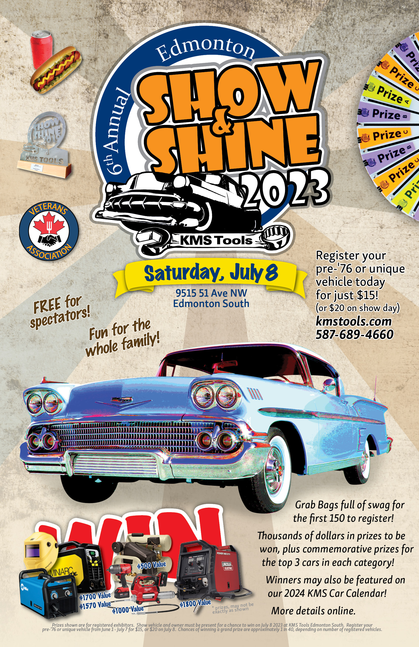 KMS Tools Edmonton Show & Shine 2023 – The Tool Corner