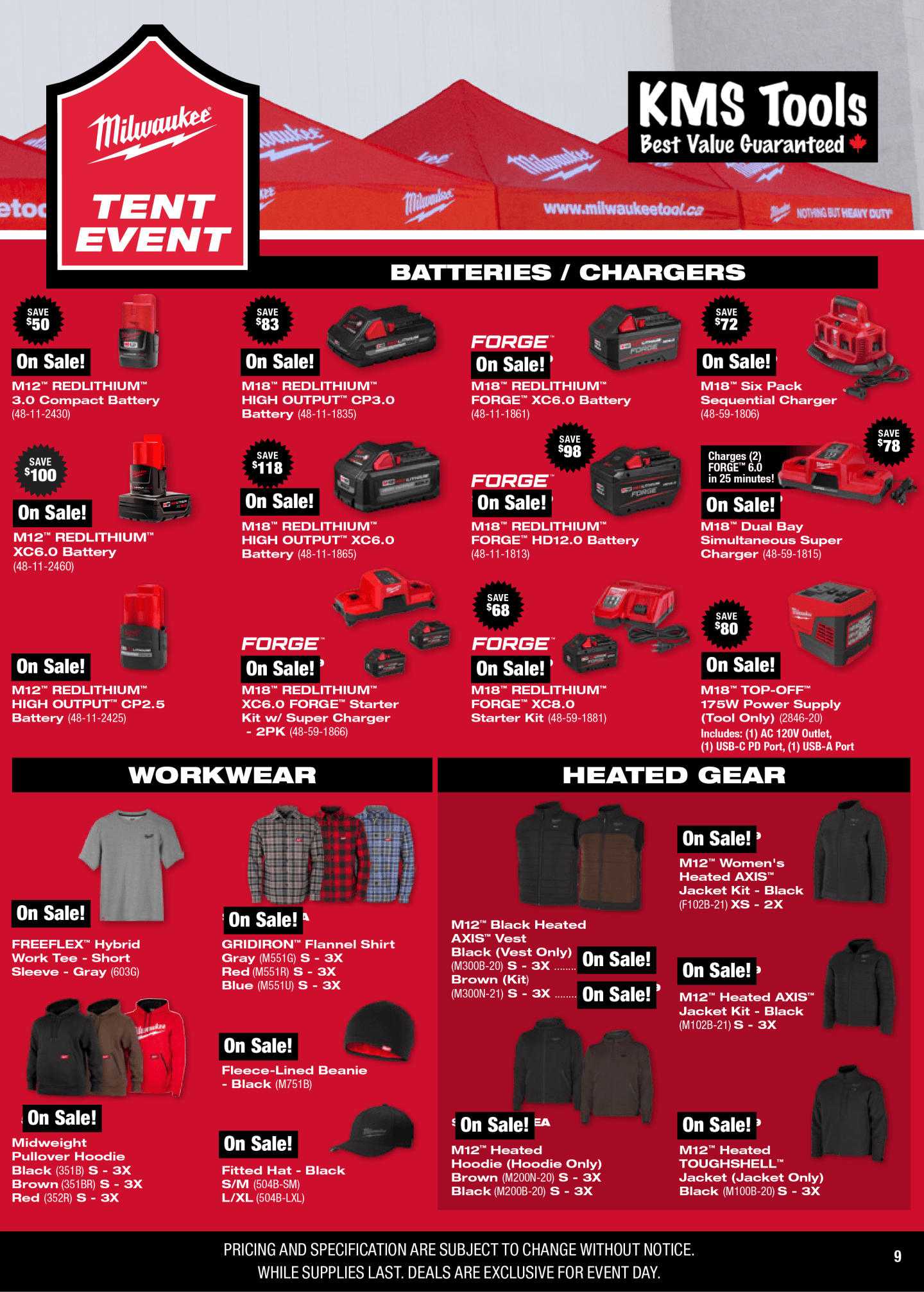 Huge One Day Only Milwaukee Events at KMS Tools! – The Tool Corner