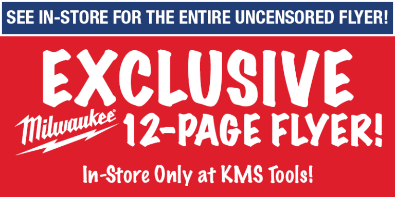 Huge One Day Only Milwaukee Events at KMS Tools! – The Tool Corner
