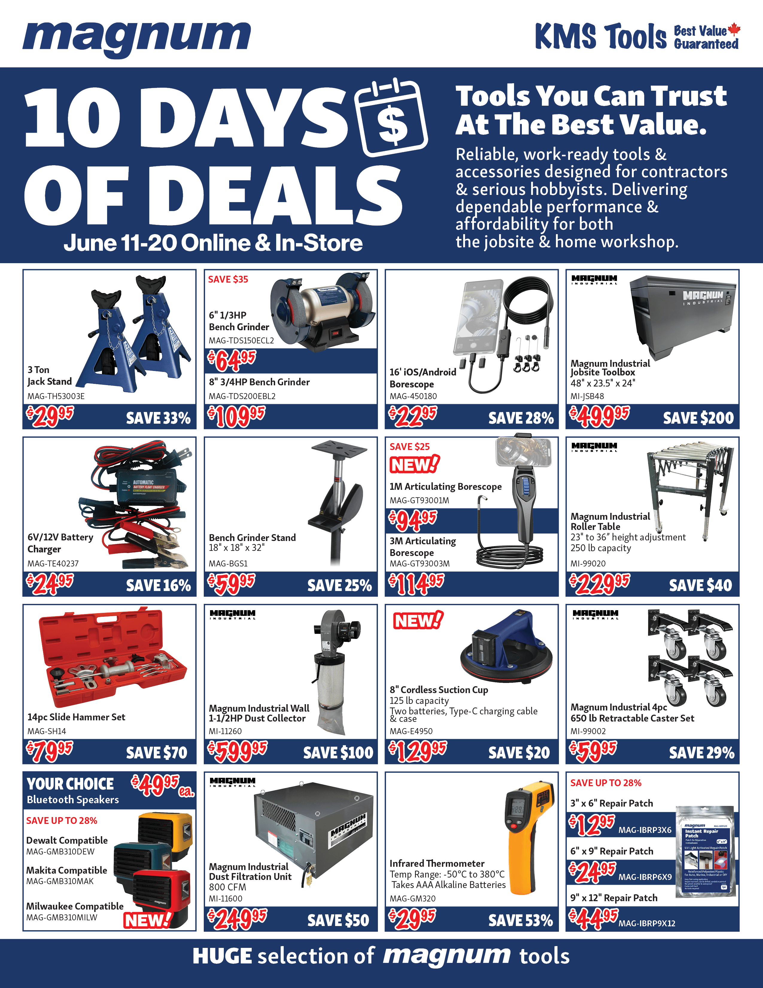 Magnum 10-Day Sales Event Just in Time for Father’s Day! – The Tool Corner